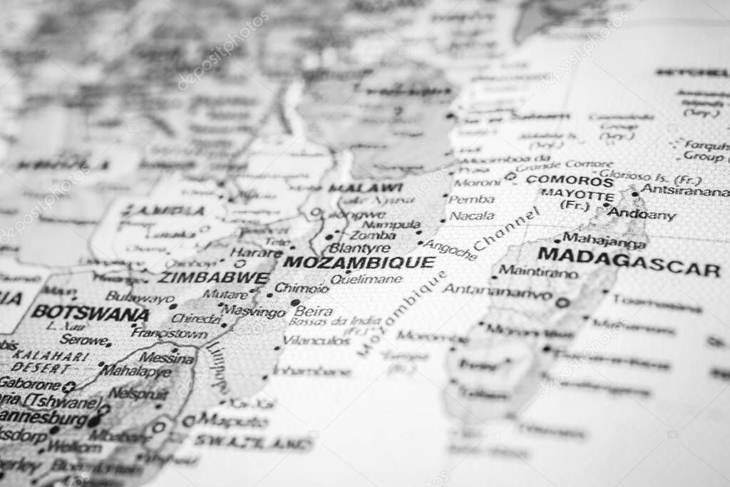 jalá en el mapa de viaje textura de fondo 2022