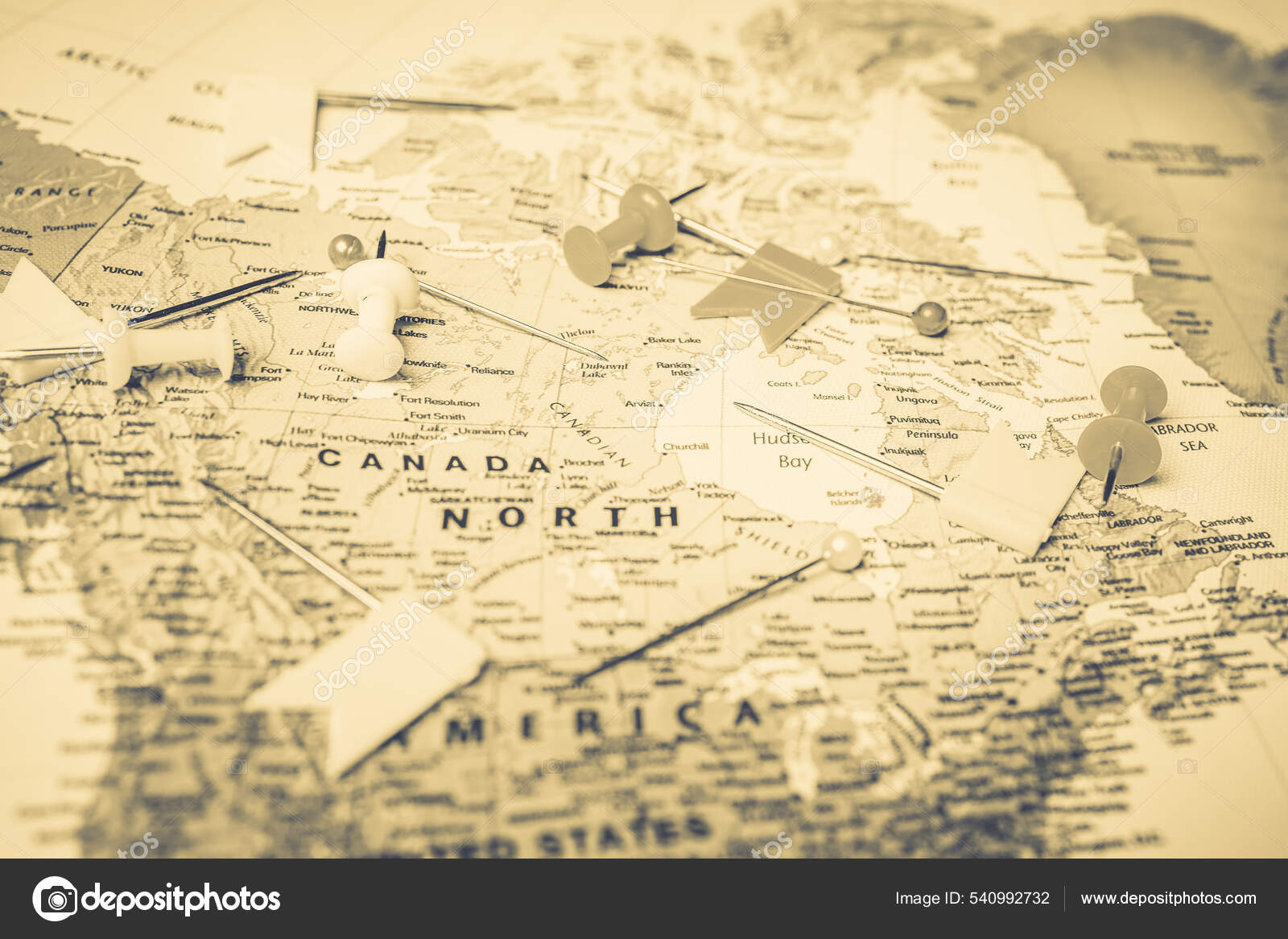 Canada Map Travel Background Texture Stock Photo by ©aallm 540992732