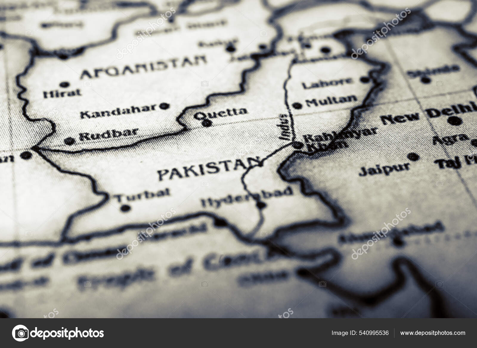 Pakistan Map Background Stock Photo by ©aallm 540995536