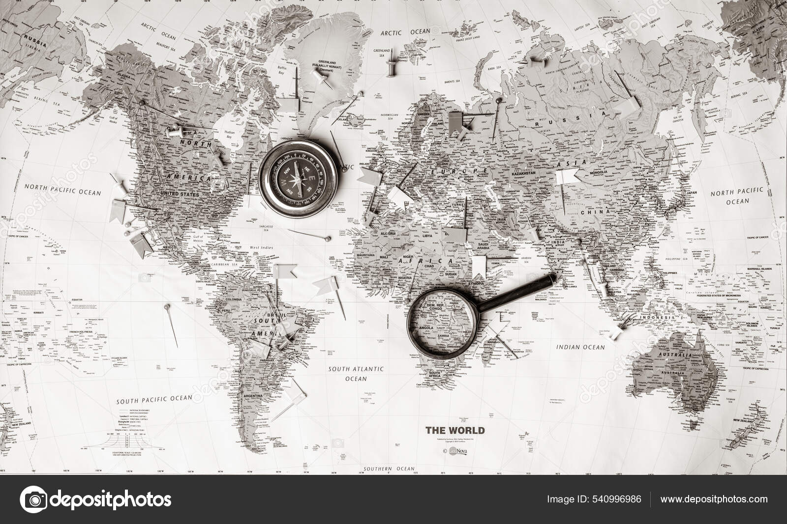 World Map Travel Background Texture Stock Photo by ©aallm 540996986