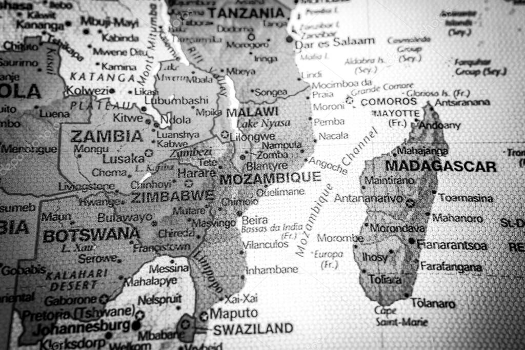 jalá en el mapa de viaje textura de fondo 2022