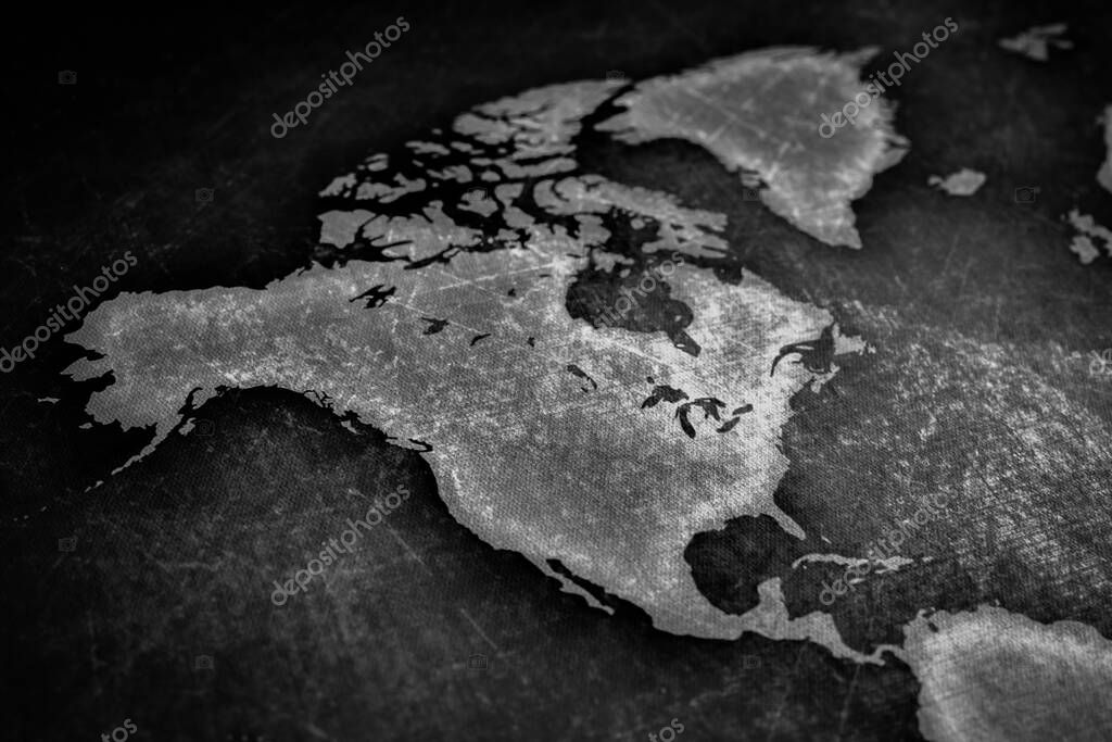 Mapa esquemático del mundo 2022