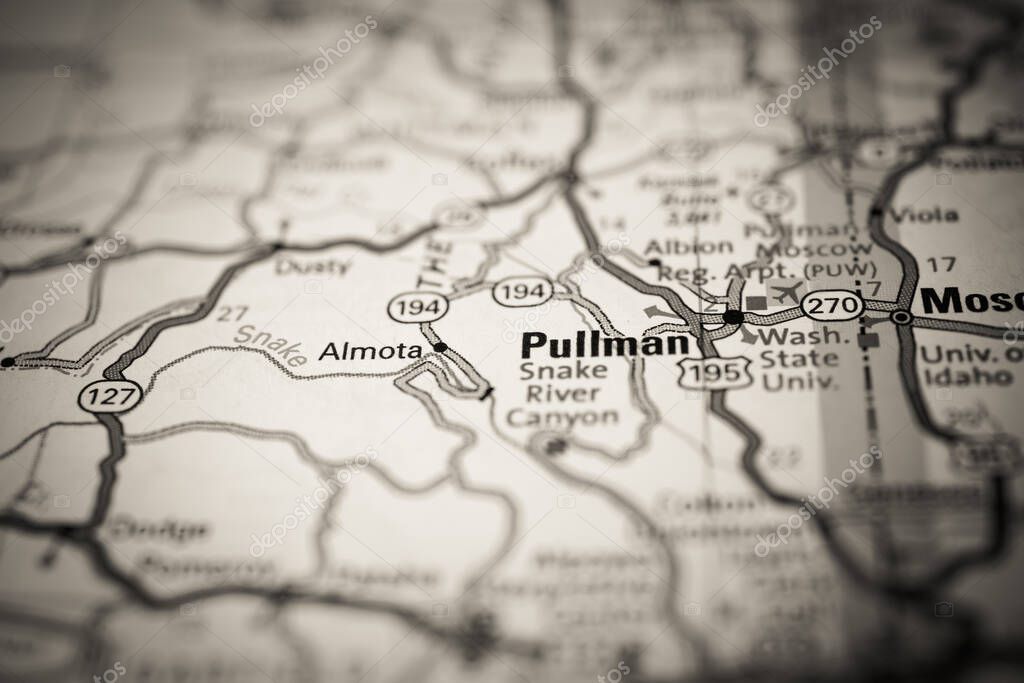 The Pullman en el mapa de Estados Unidos 2022