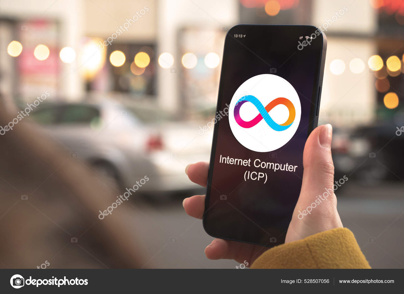 Internet Computer Icp Cryptocurrency Symbol Logo Business Financial ...