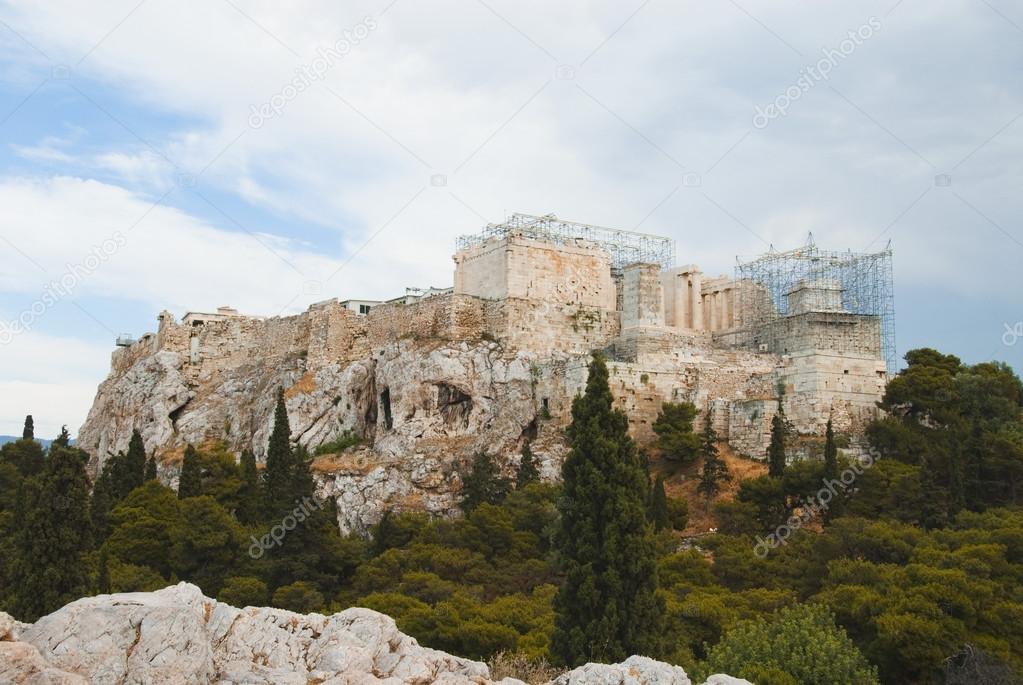 Citadel under renovation, Acropolis — Stock Photo © imagedb_seller ...