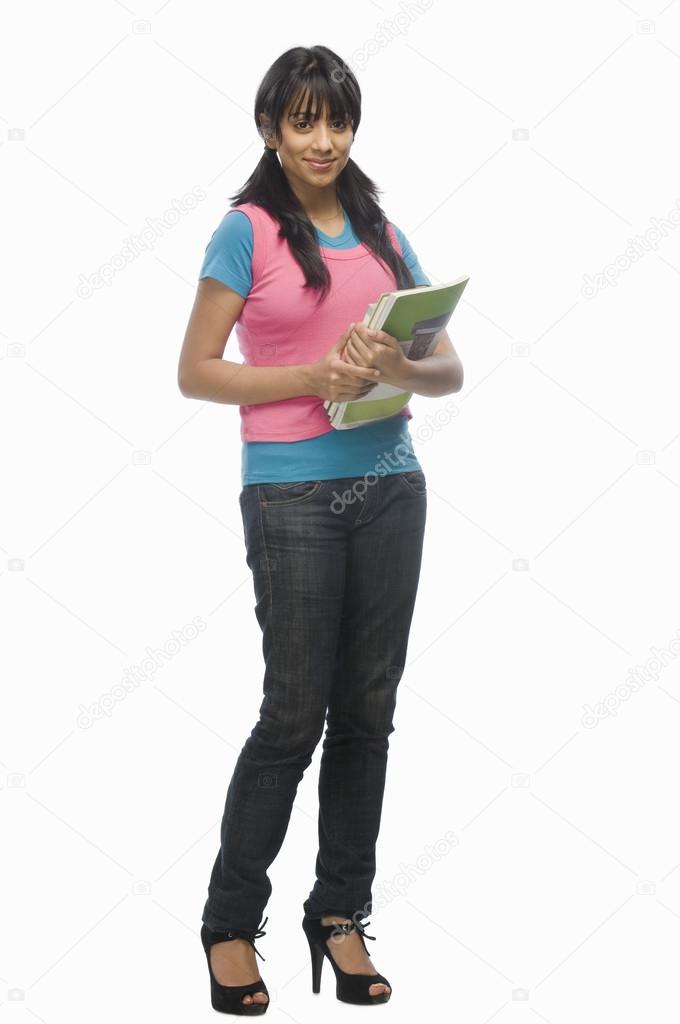 College student with files — Stock Photo © imagedb_seller #32959983