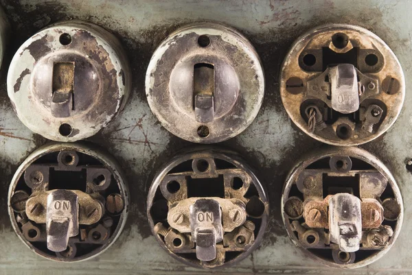 Old light switches Stock Photo by ©imagedb_seller 32960037