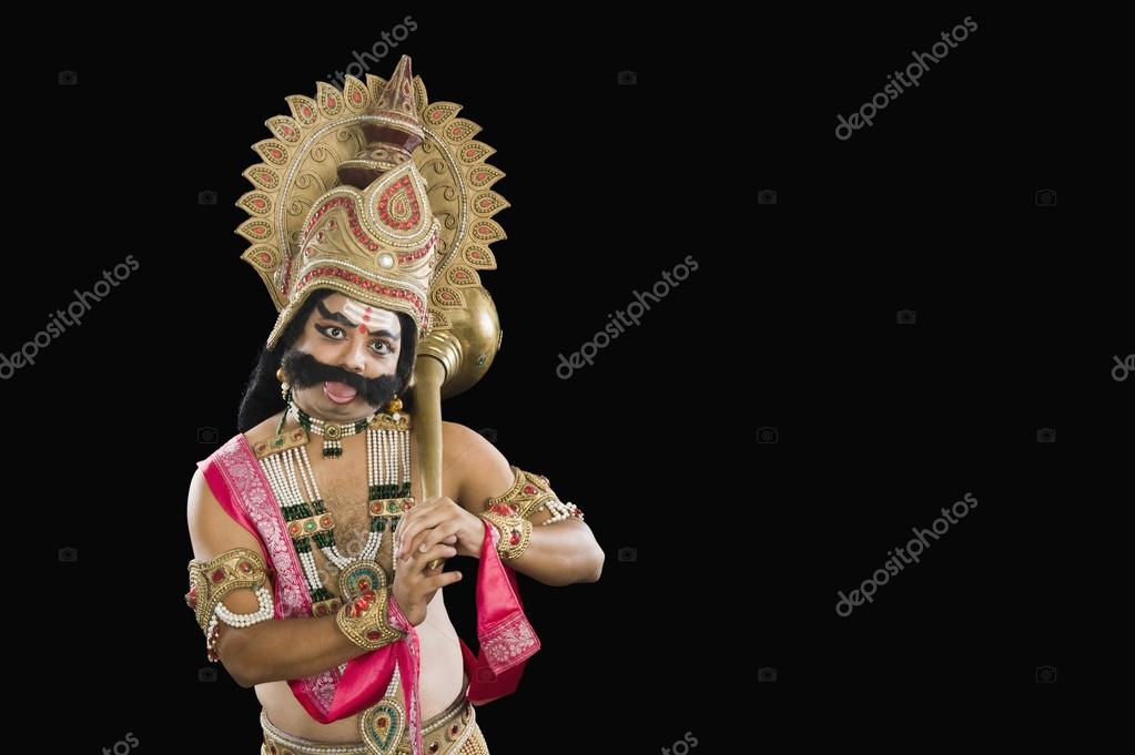 Man dressed-up as Ravana Stock Photo by ©imagedb_seller 32969439