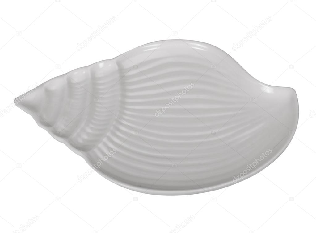 Close-up of a shell shaped tray — Stock Photo © imagedb_seller #32991073