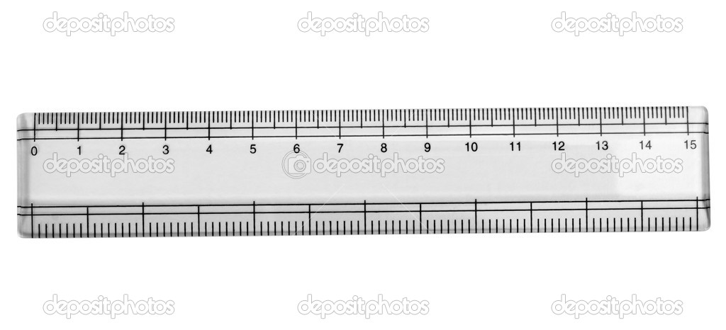 Ruler close up | Close-up of a ruler — Stock Photo © imagedb_seller ...