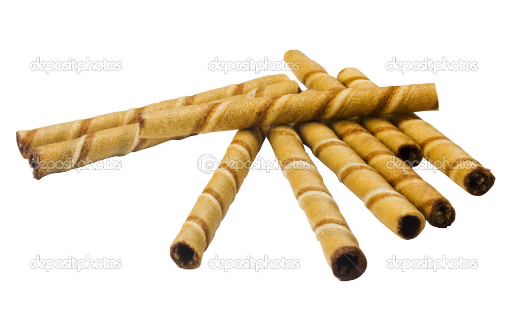 Palitos de chocolate wafer — Foto de stock © imagedb_seller #33038089