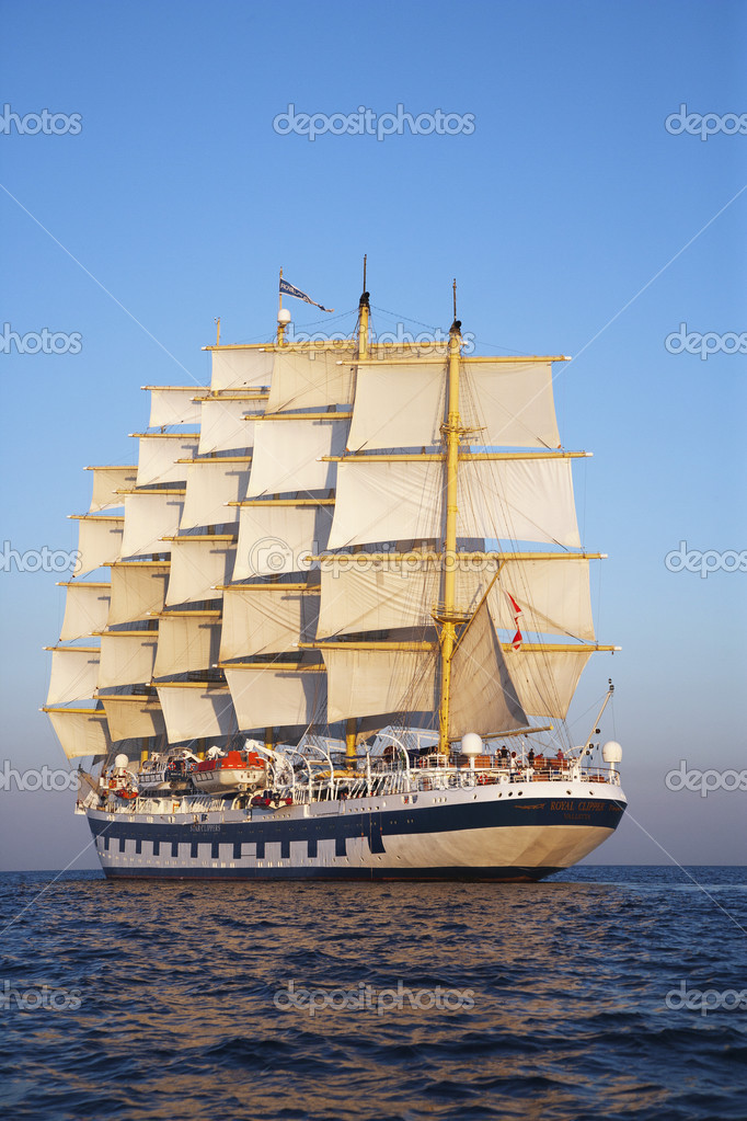 Clipper ship in a sea — Stock Photo © imagedb_seller #33104853