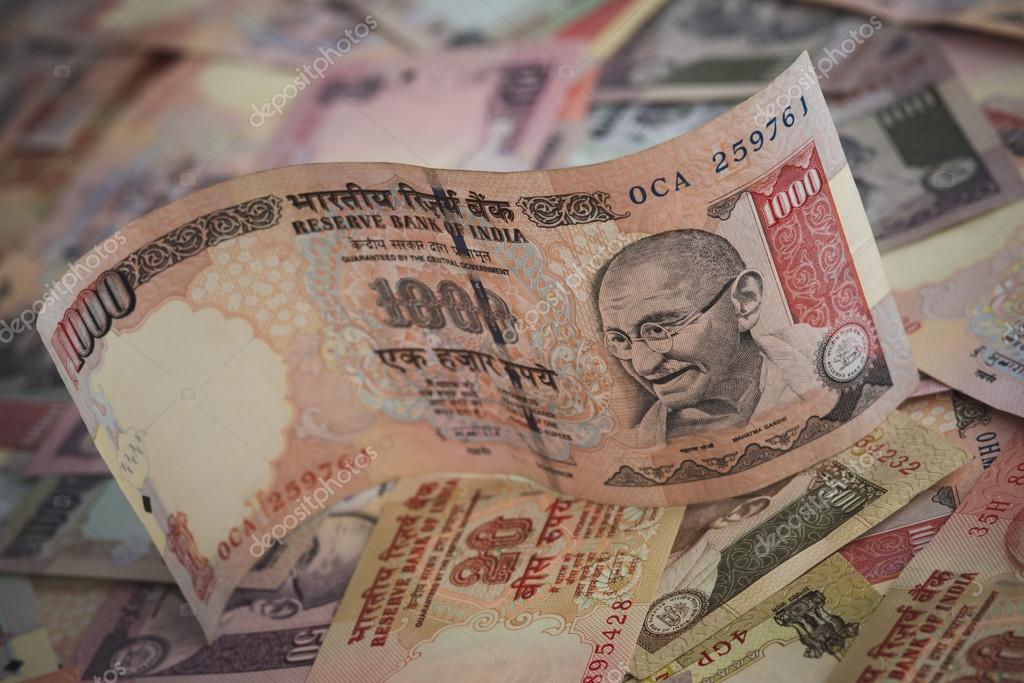 Variations of Indian Rupees Stock Photo by ©imagedb_seller 33336275