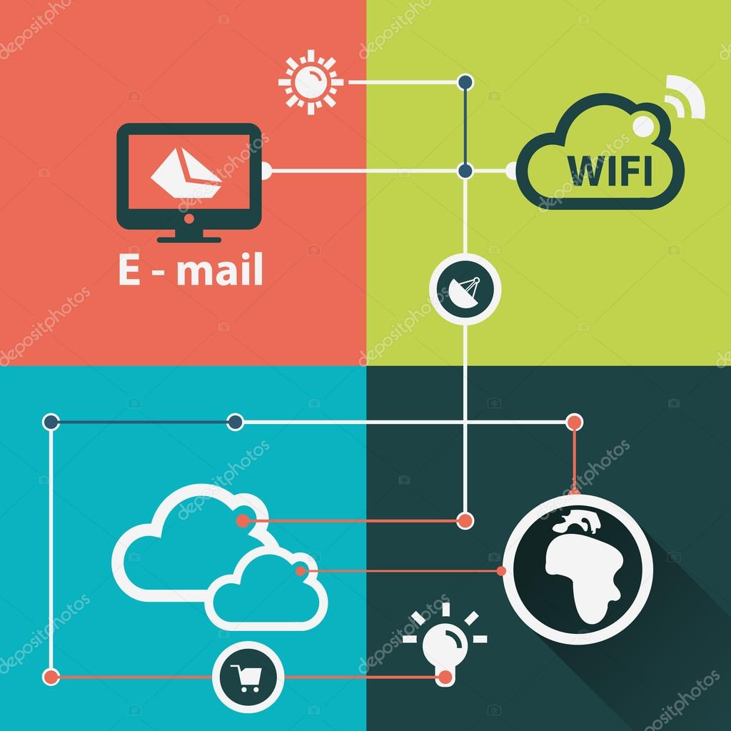 Multi Media icons Stock Vector Image by ©Sky-Designs #48480381