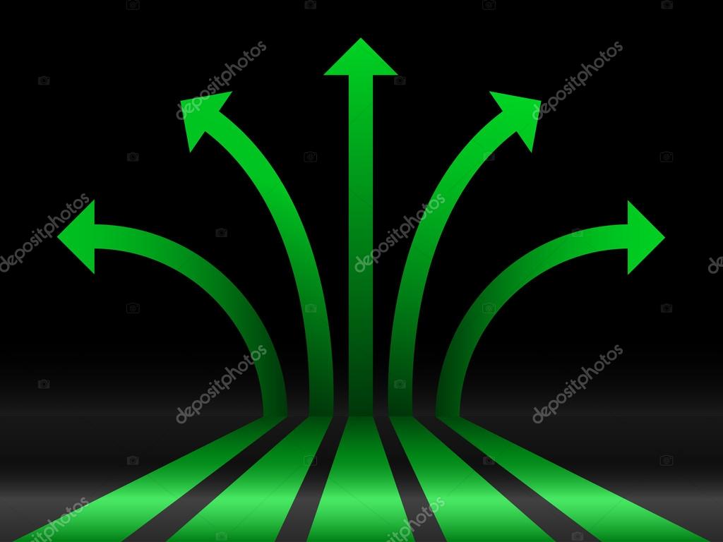 Green arrows Stock Vector by ©lukas.majercik 33820597