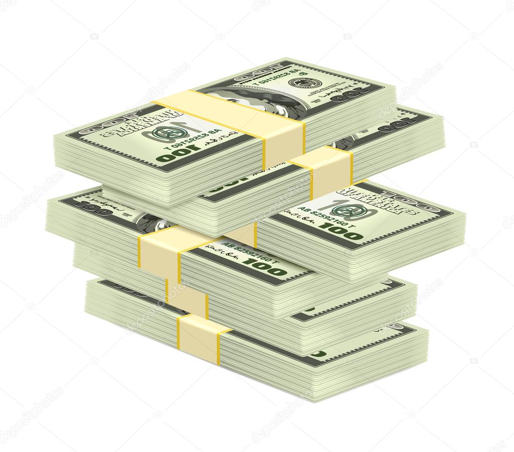 Money Pile Vector