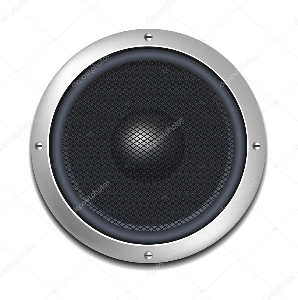 Altavoz realista vectorial aislado Vector de stock #48068499 de ...