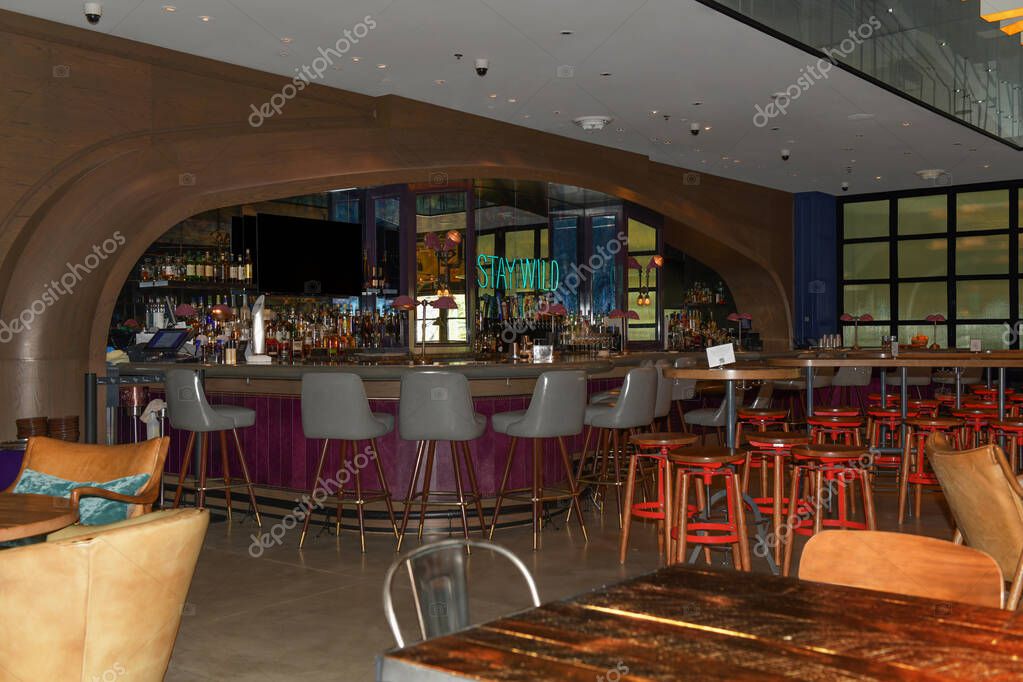 Nevada USA 4 de septiembre de 2021 Vista exterior del bar del famoso ...