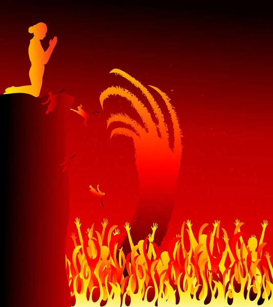 Heaven hell Vector Art Stock Images | Depositphotos