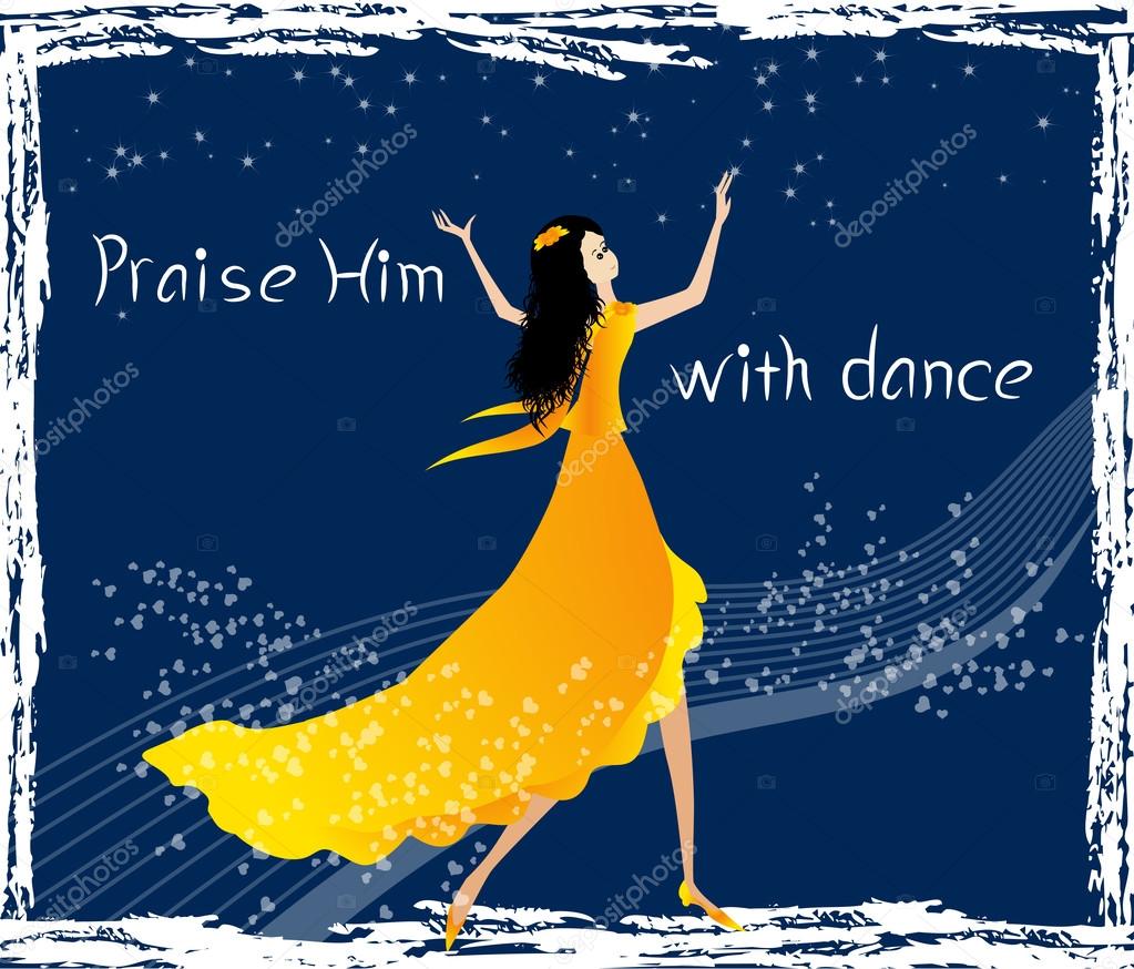 Praise Him with dance Stock Vector Image by ©gracel1221 #45258631 Praise Him with dance Stock Vector Image by ©gracel1221 #45258631