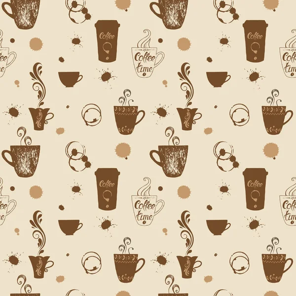 Coffee seamless pattern Stock Vector by ©nemetse 251203852