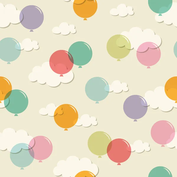 100,000 Balloons pattern Vector Images | Depositphotos