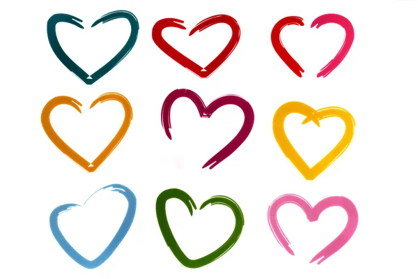 Corazones De Colores