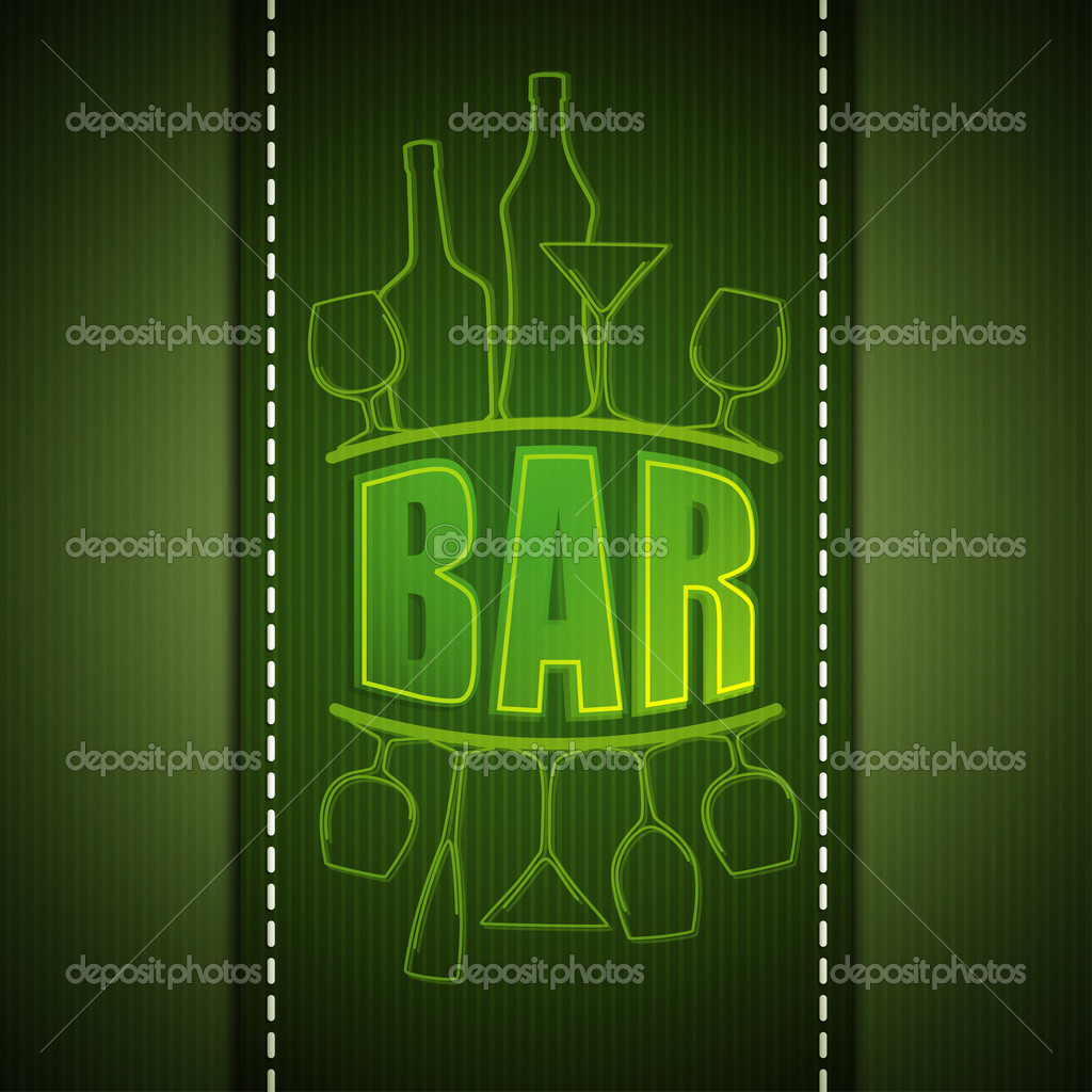 Bar card design — Stock Photo © maximmmmum #32287595