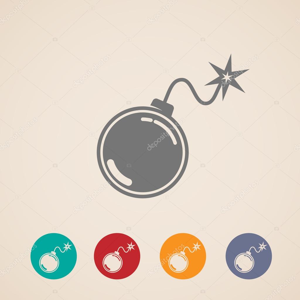 Set of bomb icons Stock Vector Image by ©maximmmmum #41588321