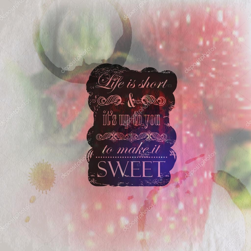 Quote typographical label Stock Vector Image by ©maximmmmum #49431245