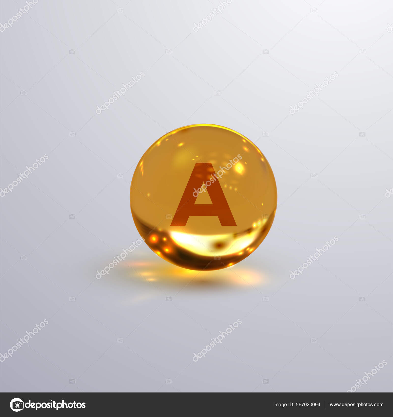 Vitamin A or retinol icon Stock Vector Image by ©maximmmmum #567020094
