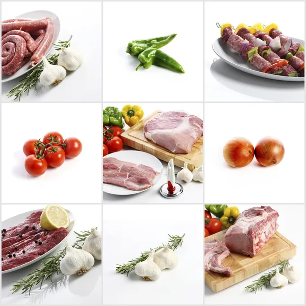 Raw meat collage Stock Photos, Royalty Free Raw meat collage Images ...