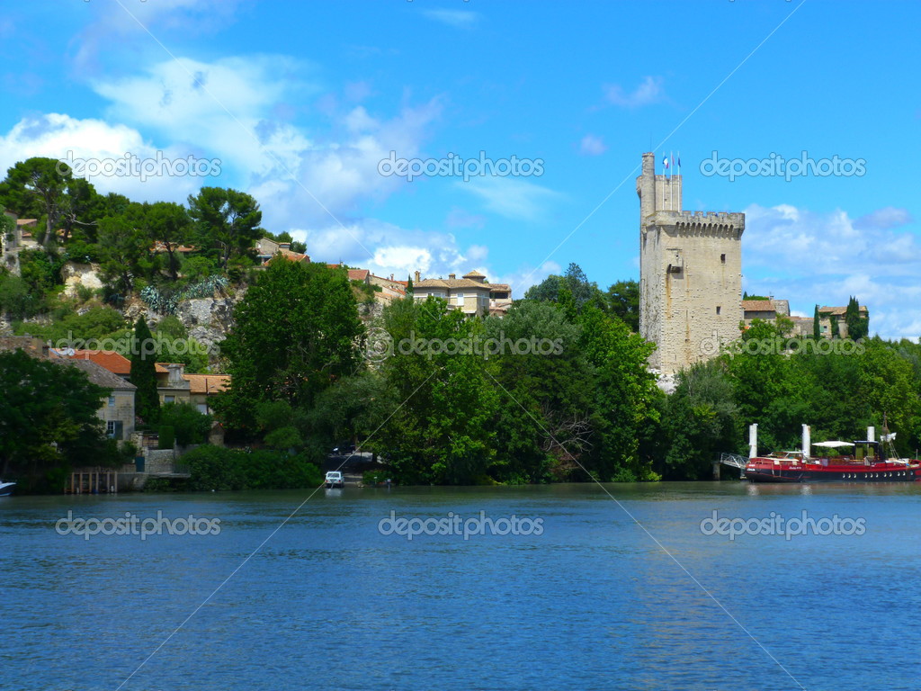 The Rhone at Avignon — Stock Photo © sansa55 #39671235