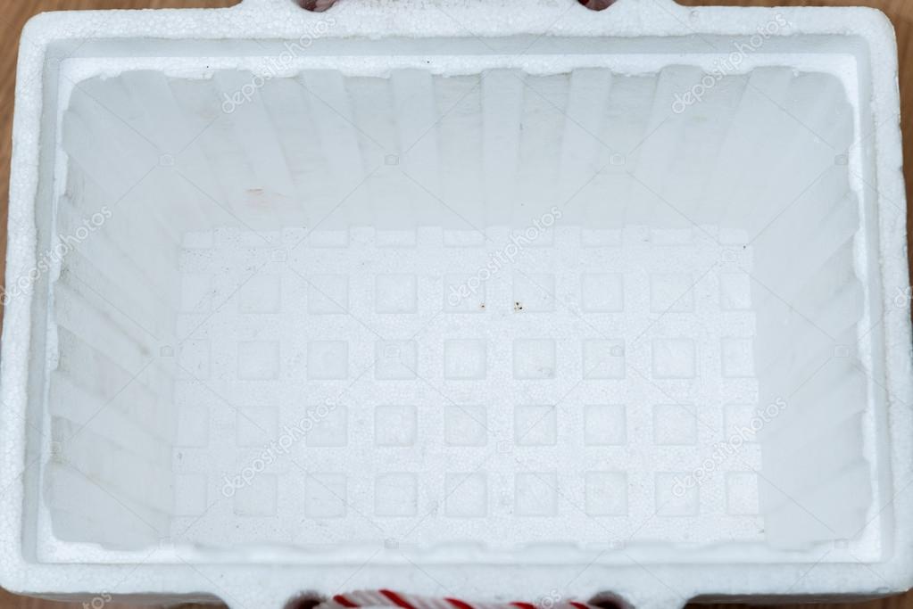 Open styrofoam storage box Stock Photo by ©sirastockid08 31537529