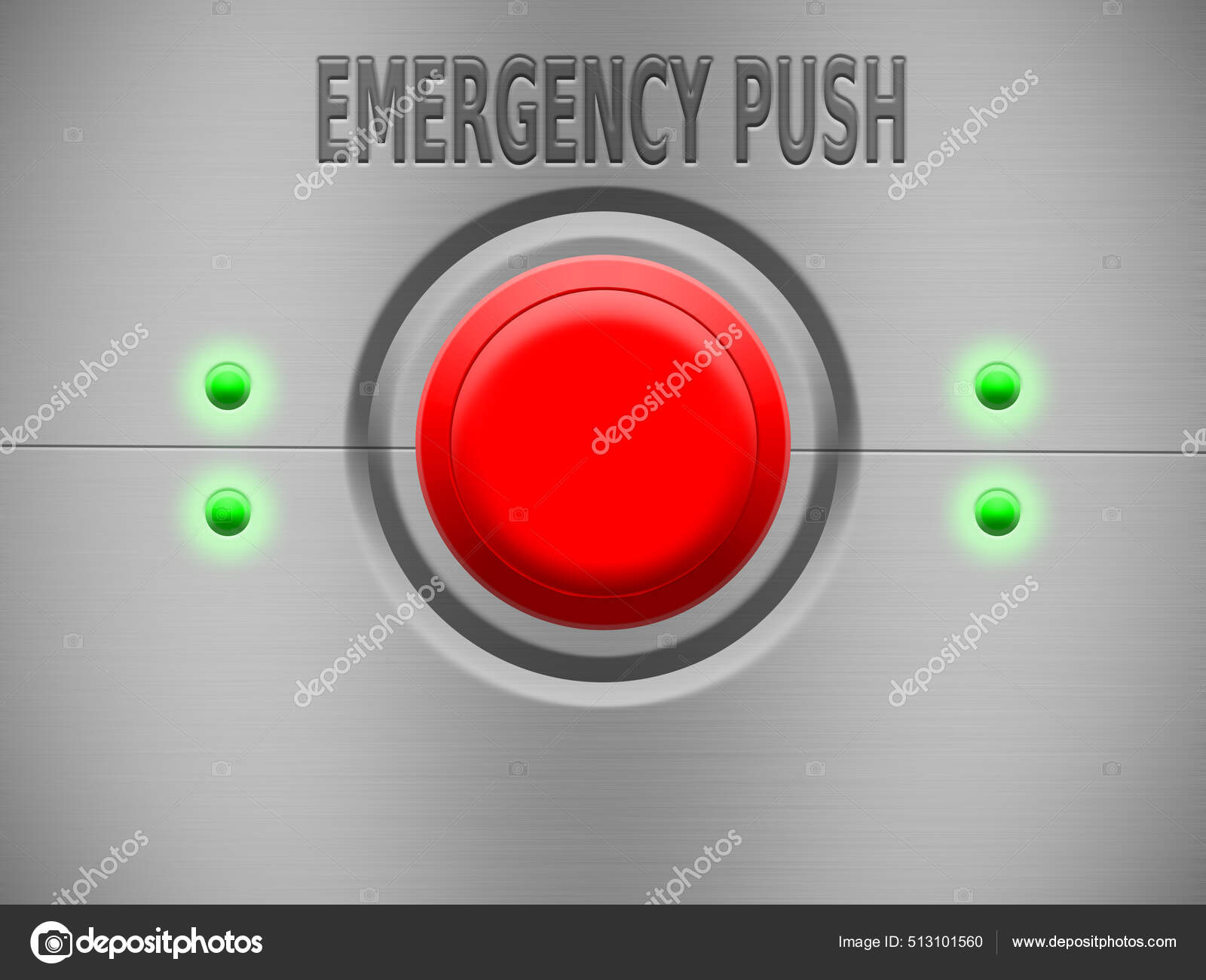 Emergency Big Red Button — Stock Photo © Wirestock #513101560