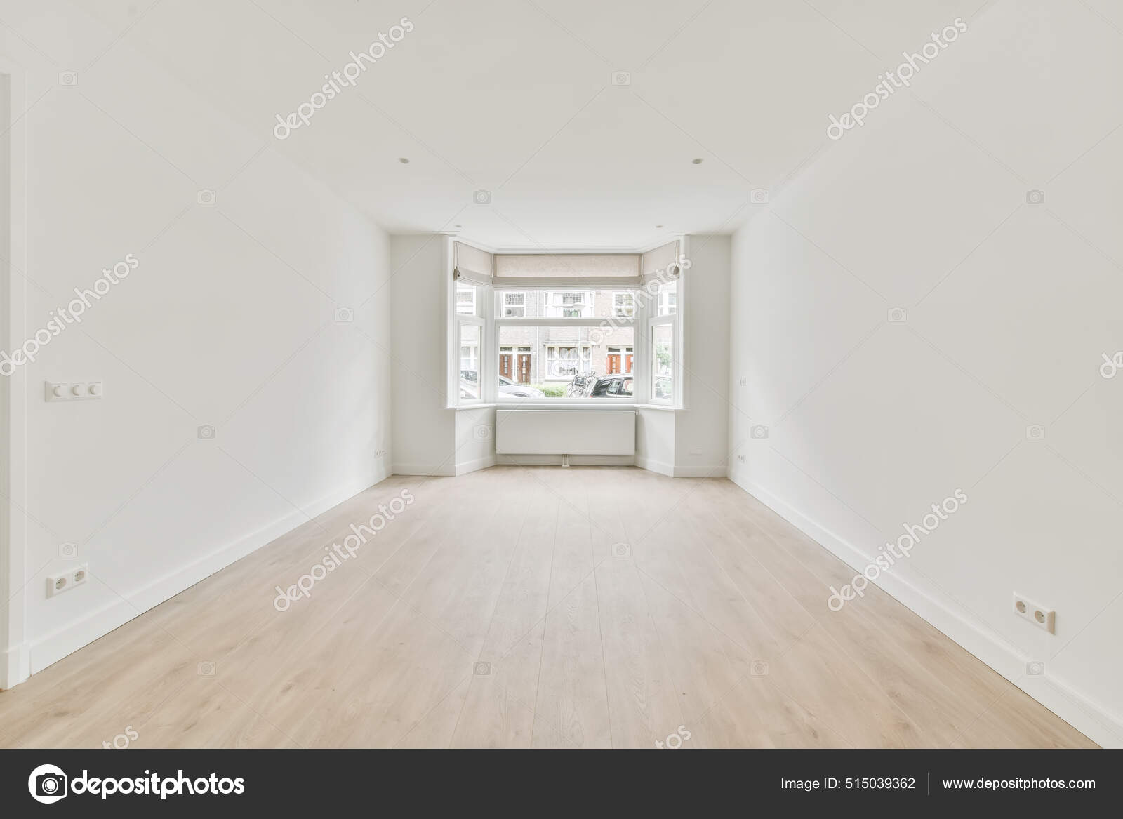 Beautiful Empty Room Modern Interior – Stock Editorial Photo ...