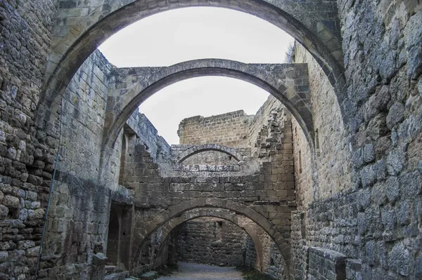 Closeup Shot Arc Door Castle — Stock Photo © Wirestock #499069596