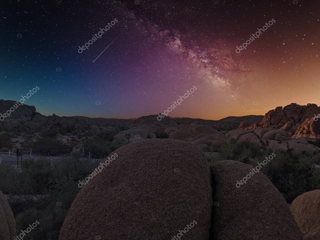Parque Nacional Joshua Tree en California, Estados Unidos. Árboles y ...
