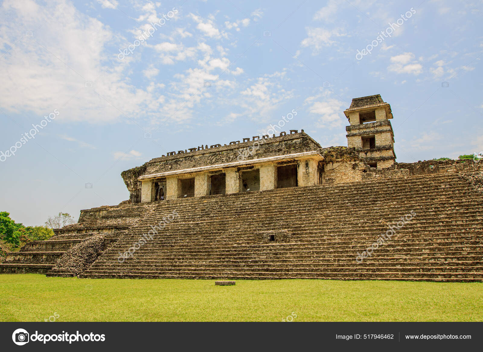 Palenque Archaeological Site Mexico Stock Photo by ©Wirestock 517946462