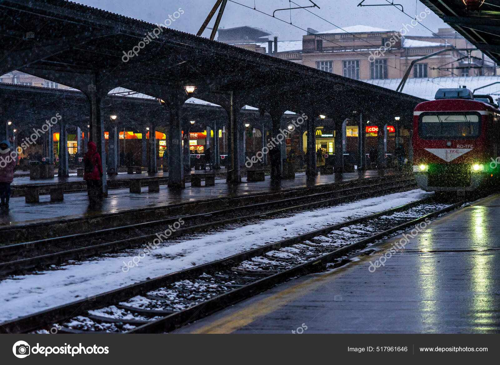 Buchare Romania Sep 2021 Northern Railway Station Known Gara Nord ...