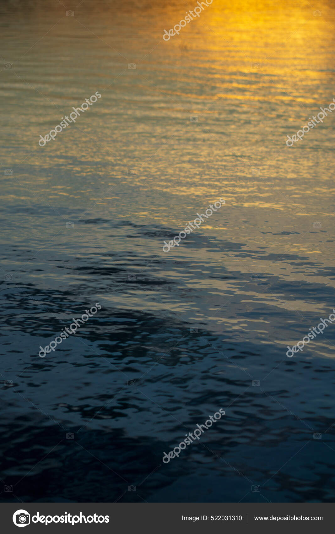 Sunbeams Reflected Beautiful Clean Water Flores Island Indonesia Sunset ...
