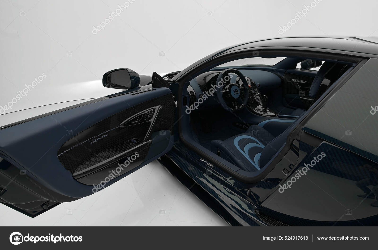 Munich Germany Oct 2021 Interior Bugatti Veyron – Stock Editorial Photo ...