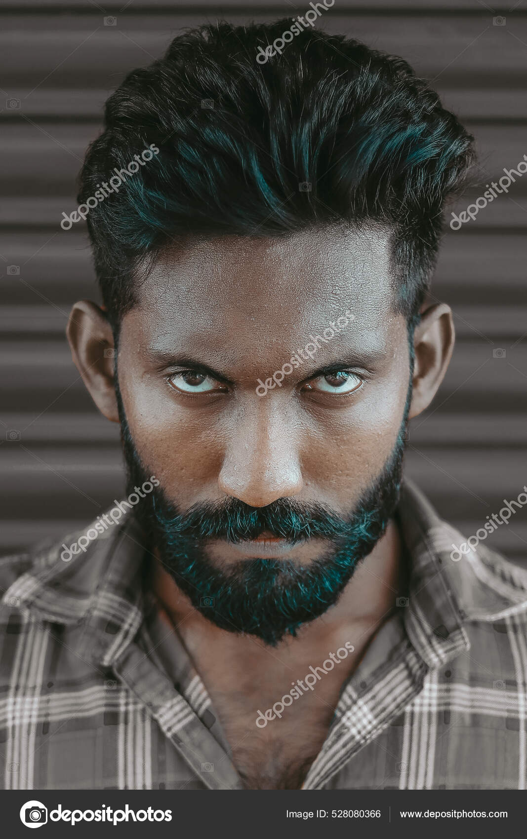 Portrait Attractive Indian Man Angry Look — Stock Photo © Wirestock ...