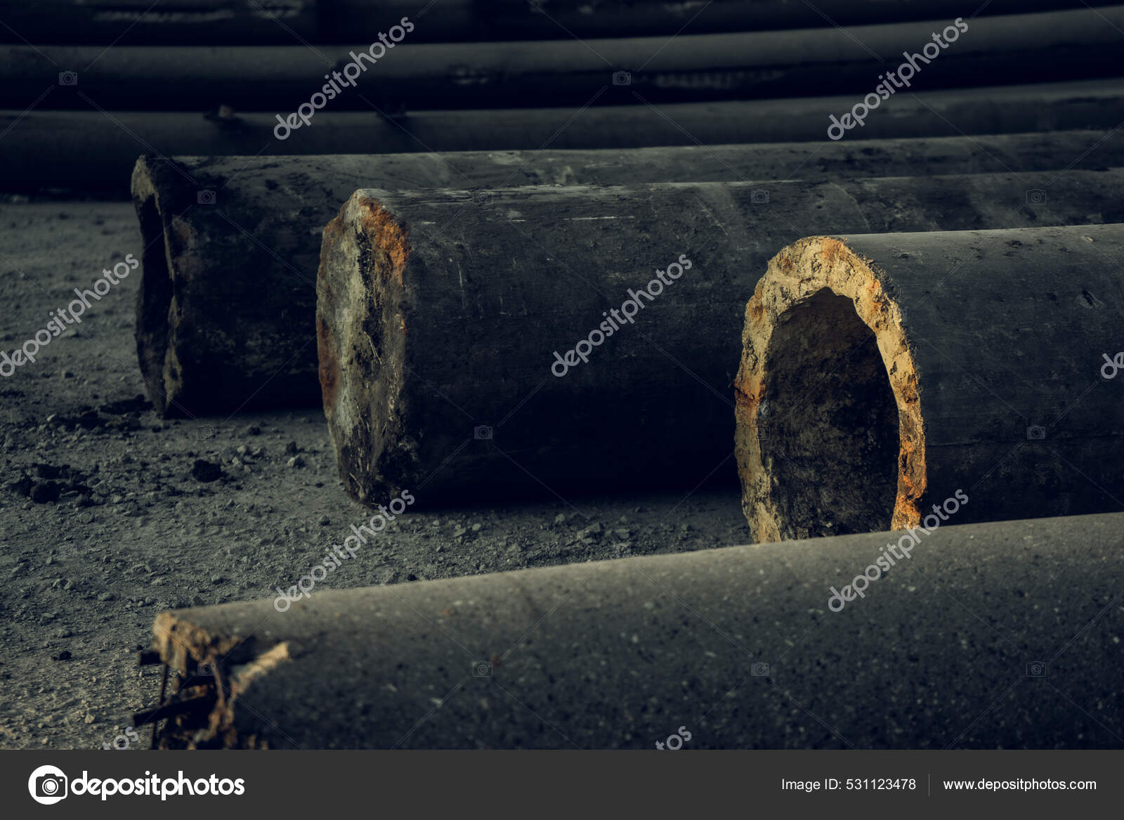 Reinforced Concrete Column Damaged Cannot Used Safely Reinforced ...