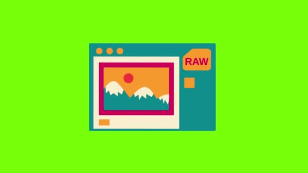 Raw Picture Editor Green Screen Animation Vfx — Stock Video © Wirestock ...