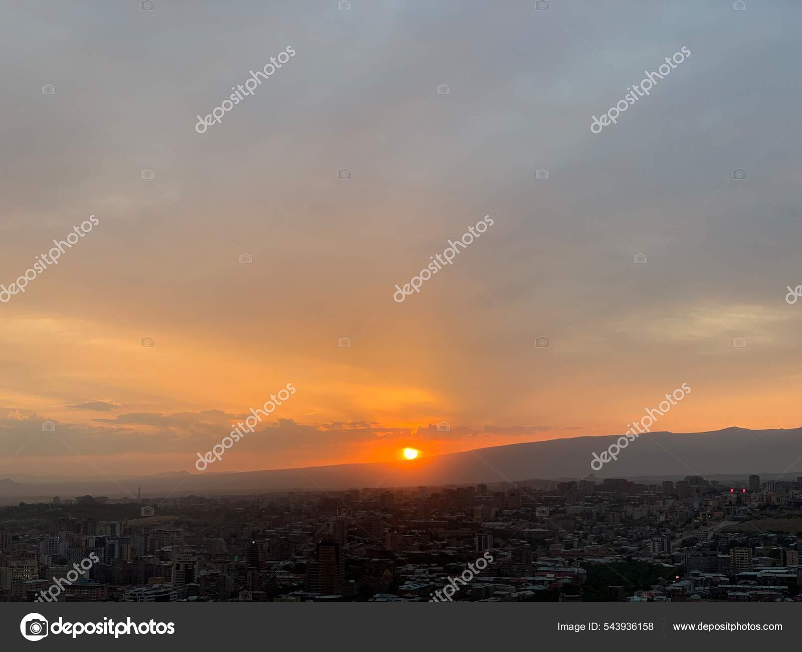 Beautiful Sunset City — Stock Photo © Wirestock #543936158