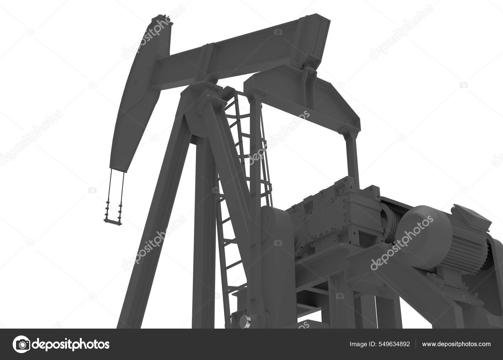 Oil Pump Sky — Stock Photo © Wirestock #549634892