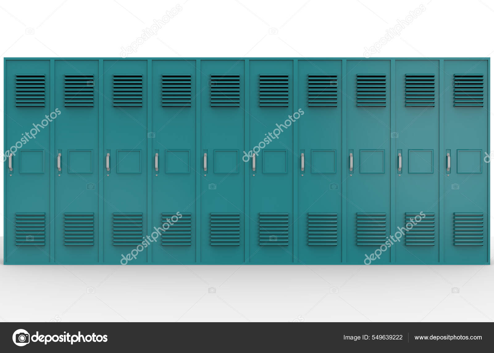 Render Row Storage Boxes — Stock Photo © Wirestock #549639222
