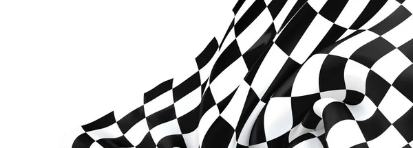 Checkered Flag White Background Stock Photo by ©Wirestock 550675106