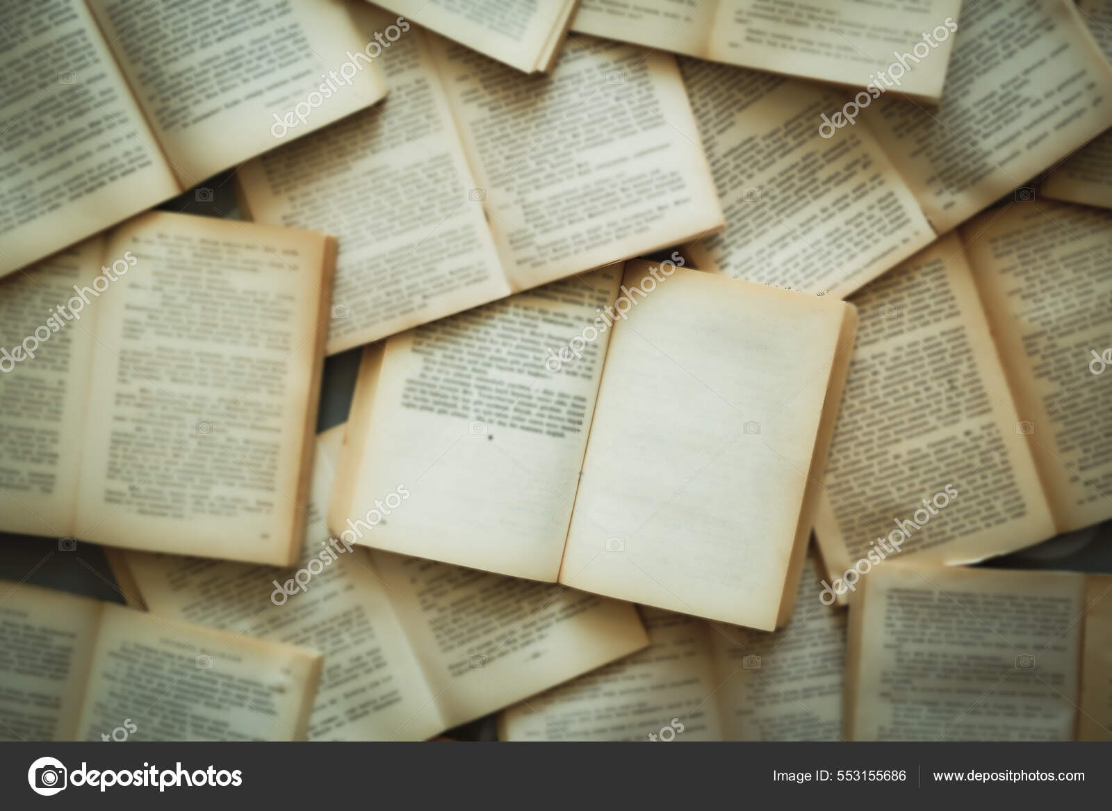 Open Books Top View — Stock Photo © Wirestock #553155686 Open Books Top View — Stock Photo © Wirestock #553155686